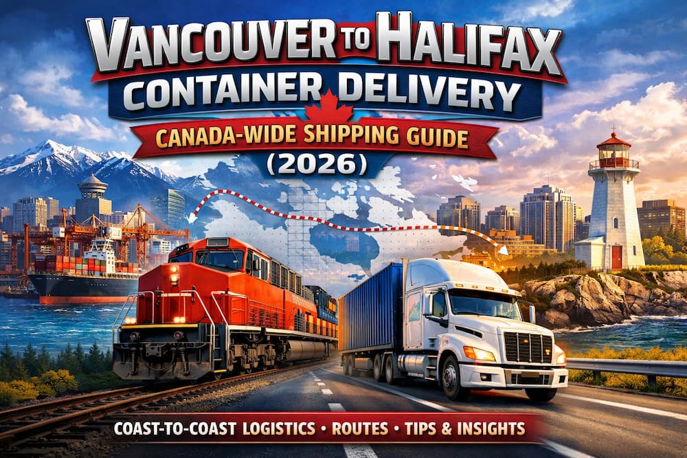 Vancouver to Halifax Container Delivery | Canada Intermodal Guide
