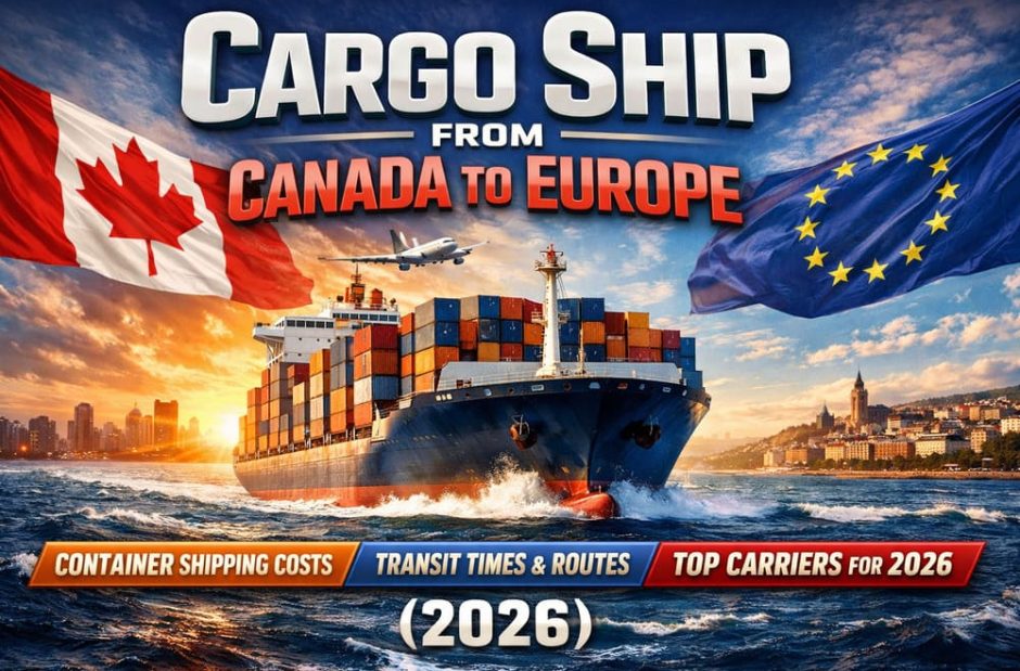 Cargo Ship From Canada to Europe: Container Shipping Costs